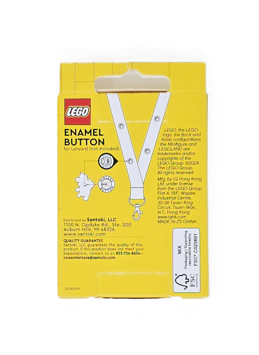 LEGOLAND® Exclusive LEGO® Minifigure™ Enamel Snap Button – LEGOLAND ...