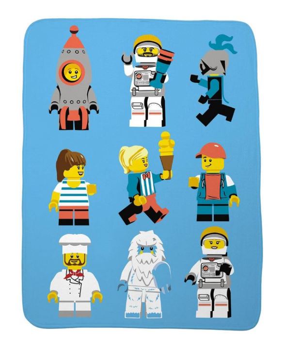 LEGO® Minifigure Throw – LEGOLAND® Florida Resort Online Shop